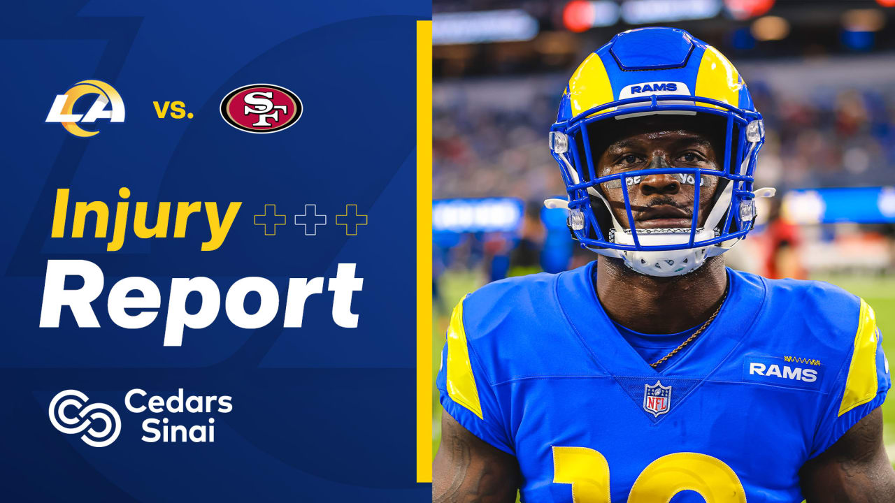 Injury report 10/28: Rams wide receiver Brandon Powell questionable but ...