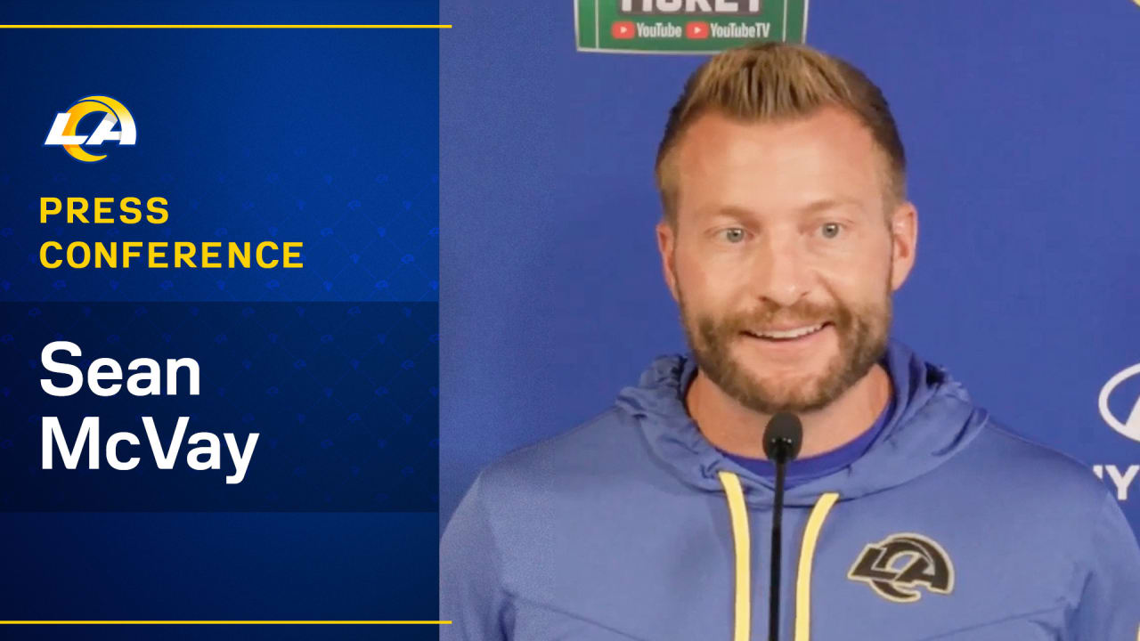 Rams head coach Sean McVay talks wide receiver Puka Nacua's status for ...