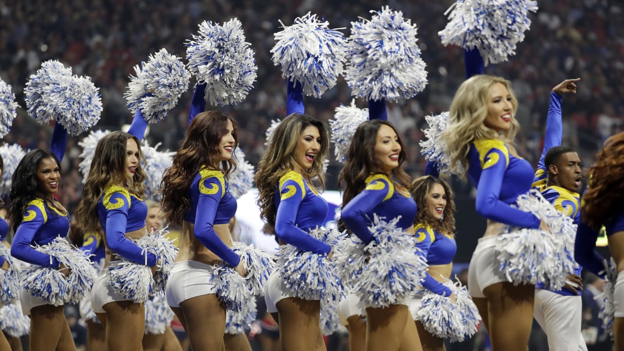 PHOTOS: Rams Cheerleaders at Super Bowl LIII