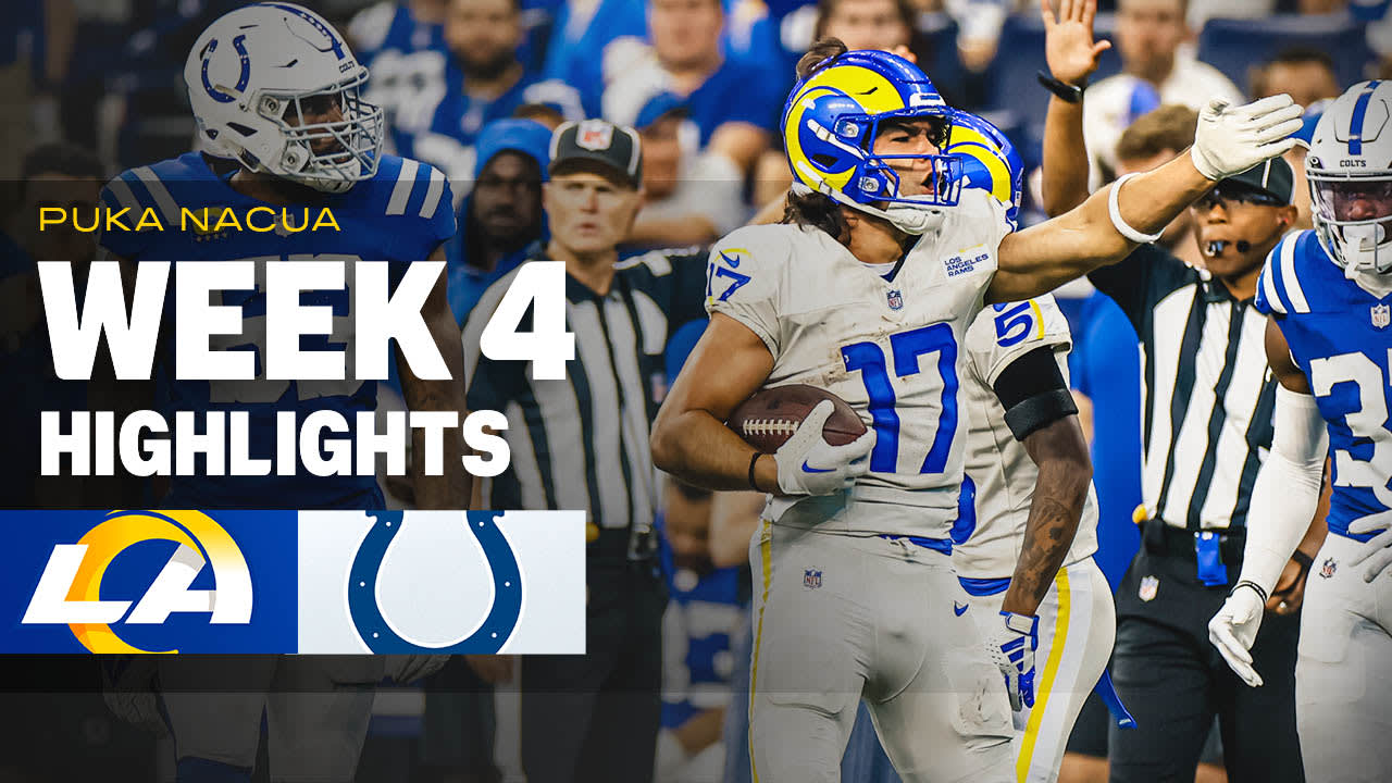 Highlights: Every catch from Los Angeles Rams wide receiver Puka Nacua’s record-setting, 163 ...