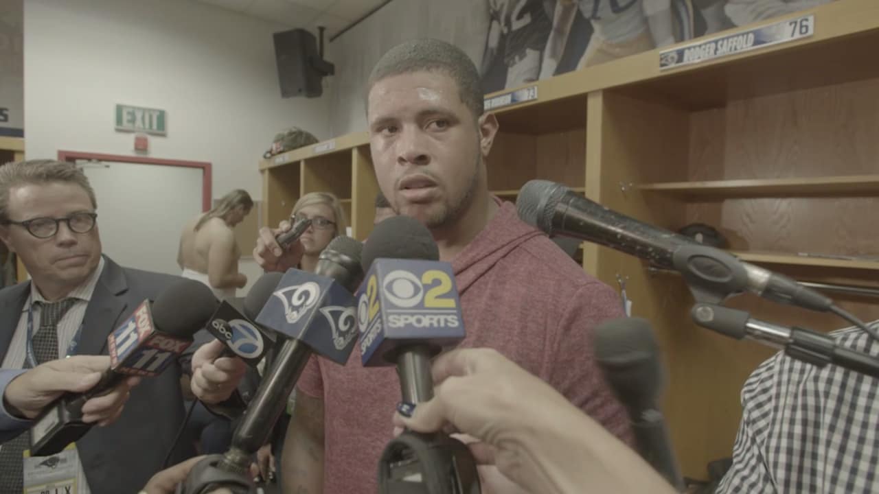 Rodger Saffold Postgame Press Conference - 11/6