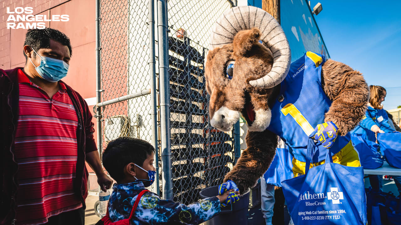 Los Angeles Rams Community | Rams staff, Cheerleaders & mascot Rampage ...