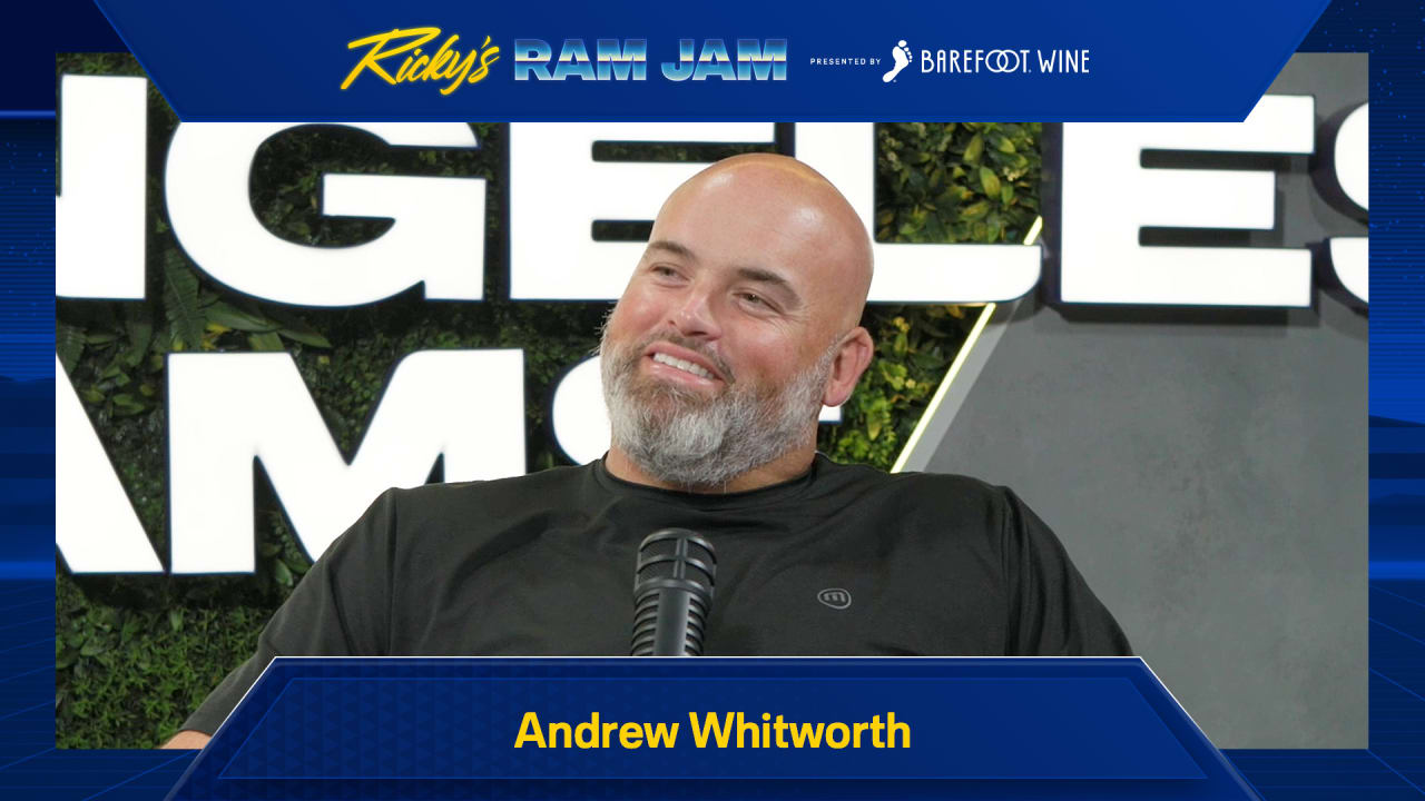 Los Angeles Rams | Ricky's Ram Jam Ep. 23 - Andrew Whitworth breaks ...