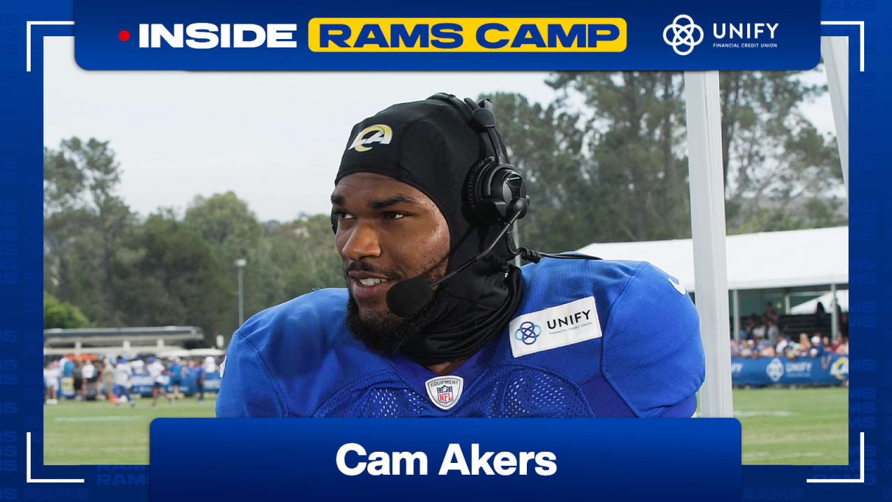 Los Angeles Rams Inside Rams Camp - Running back Cam Akers talks about ...