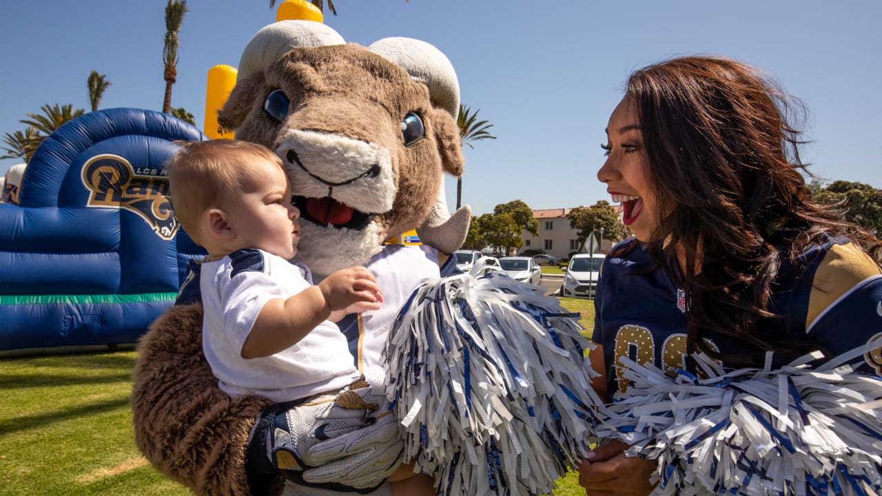 Rams Host Play 60 Field Day at L.A. Air Force Base at Fort MacArthur