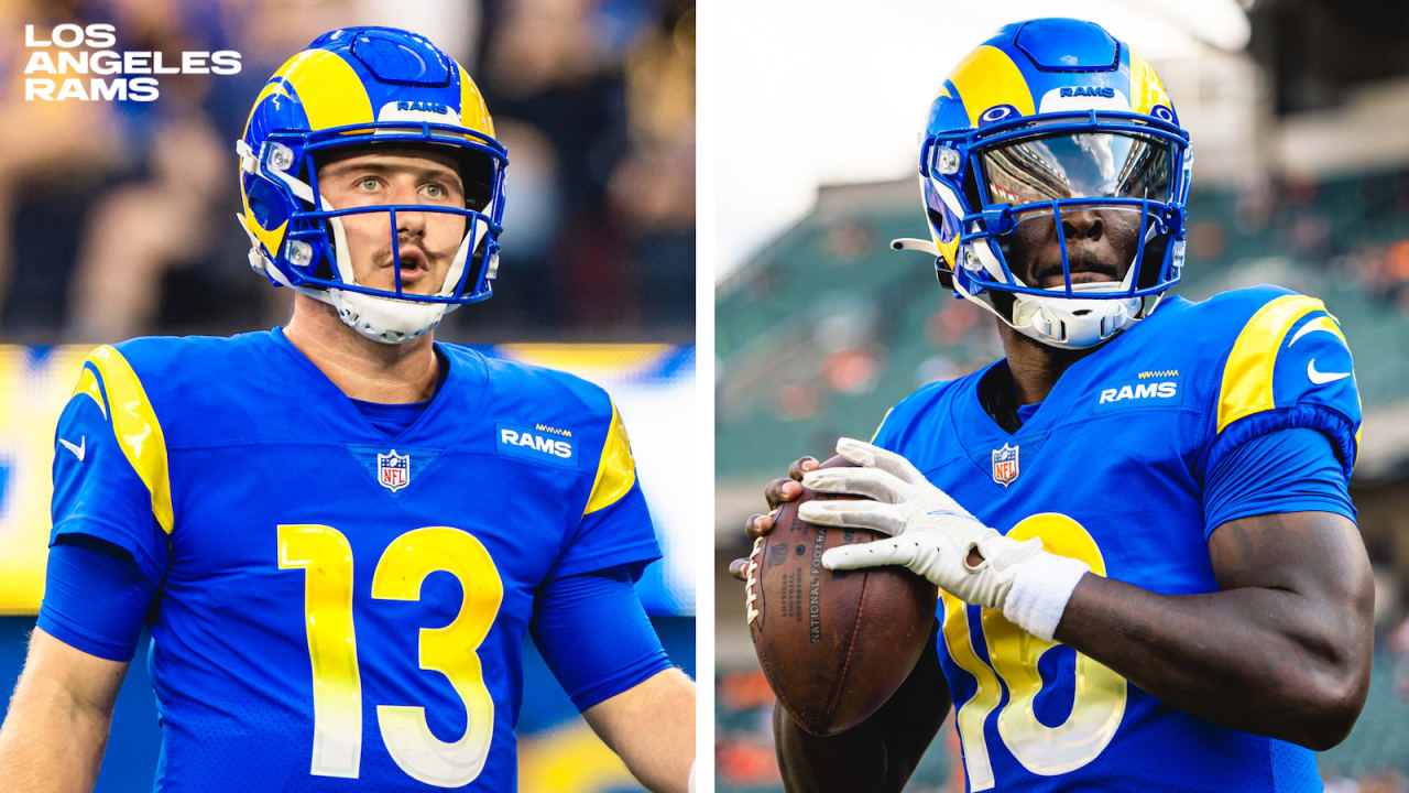 Rams quarterbacks John Wolford and Bryce Perkins gained valuable ...