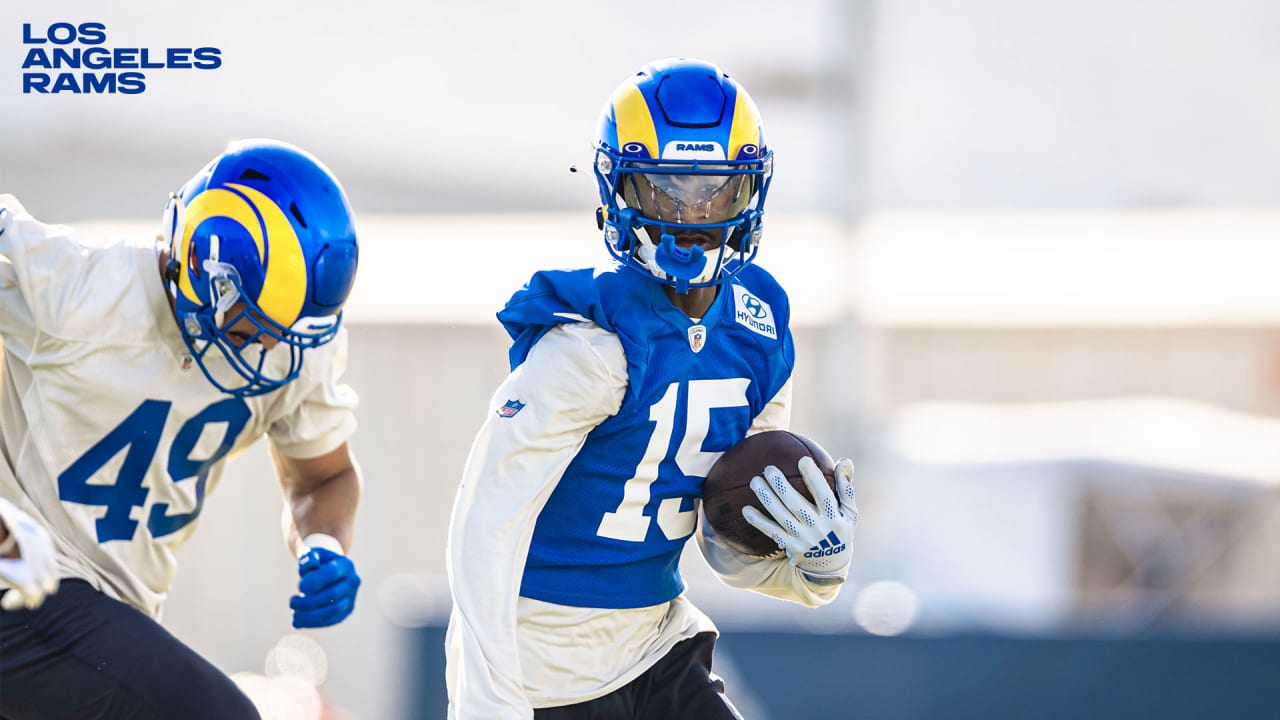 PRACTICE PHOTOS: Making adjustments & building cohesion | Rams practice ...