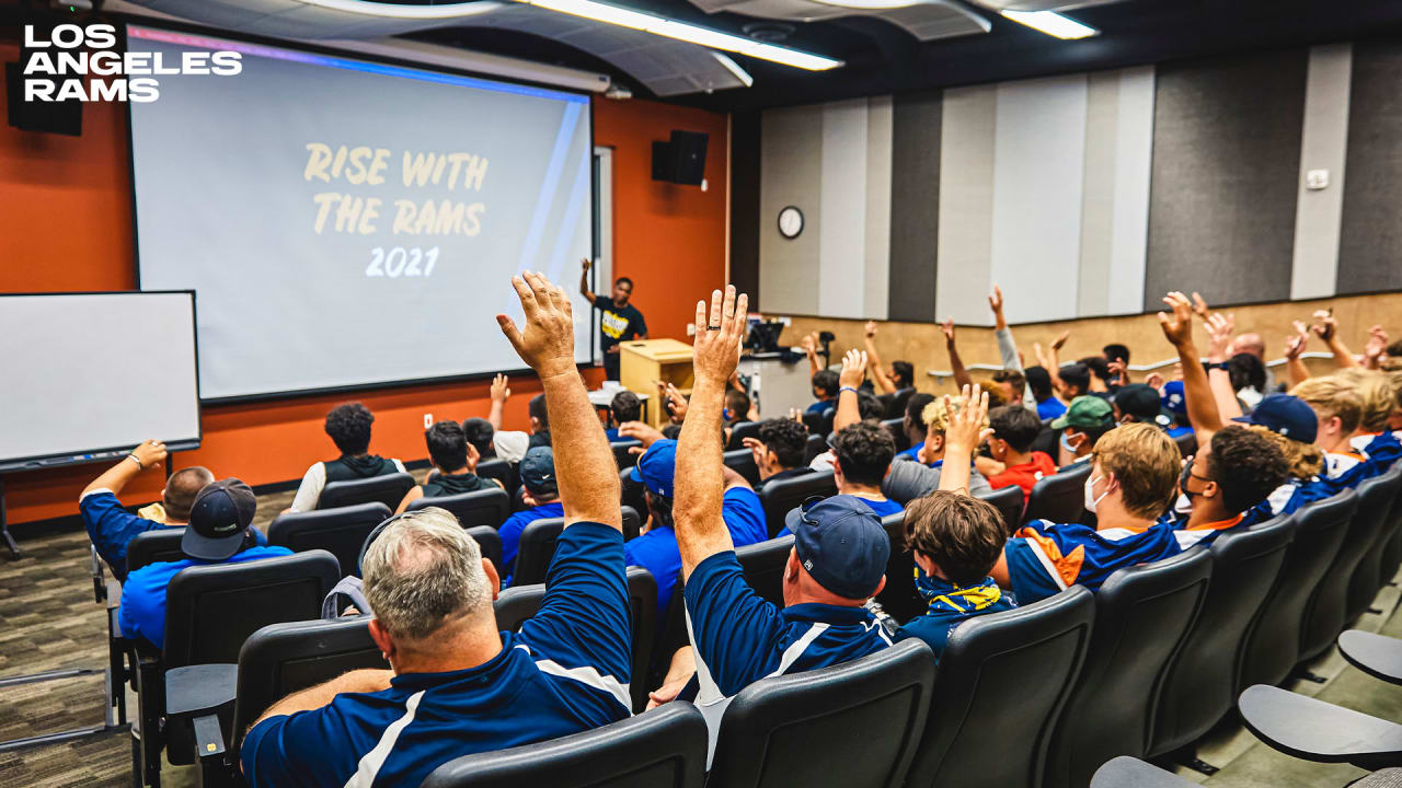 PHOTOS: Rams team up with RISE to help build lasting relationships ...