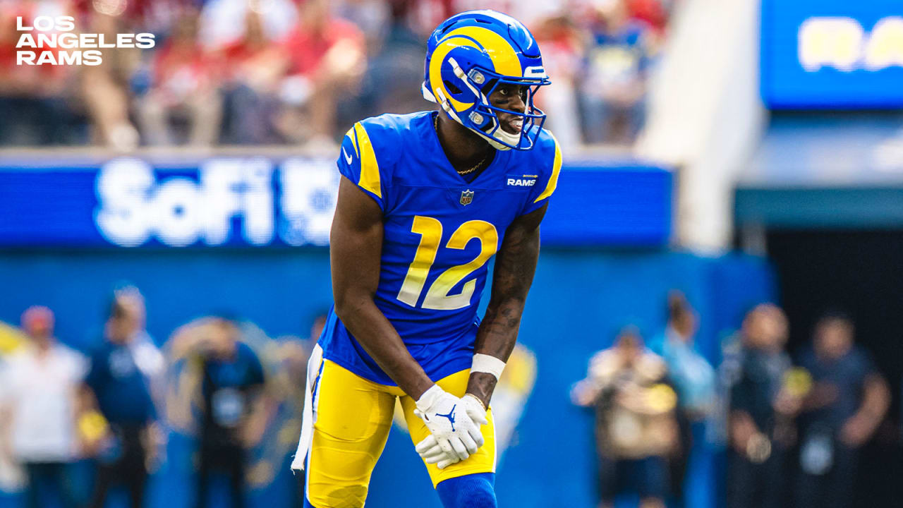 Rams wide receiver Van Jefferson: "I'm just happy to be back out there"