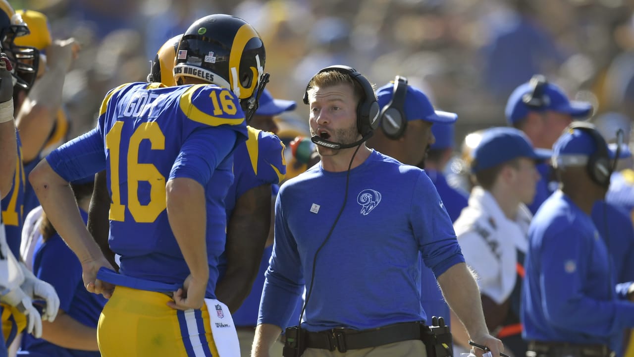 Through 7 Games, Goff has Shown Significant Improvement under McVay