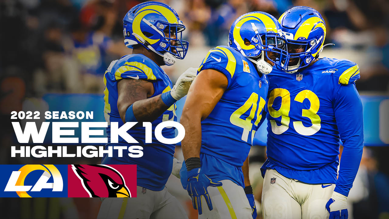 Highlights: Los Angeles Rams' top plays vs. Arizona Cardinals in Week ...