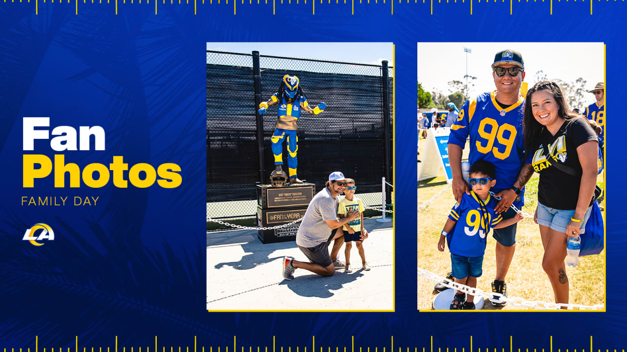 FAN PHOTOS: Rams fam shows up for Family Day at Training Camp