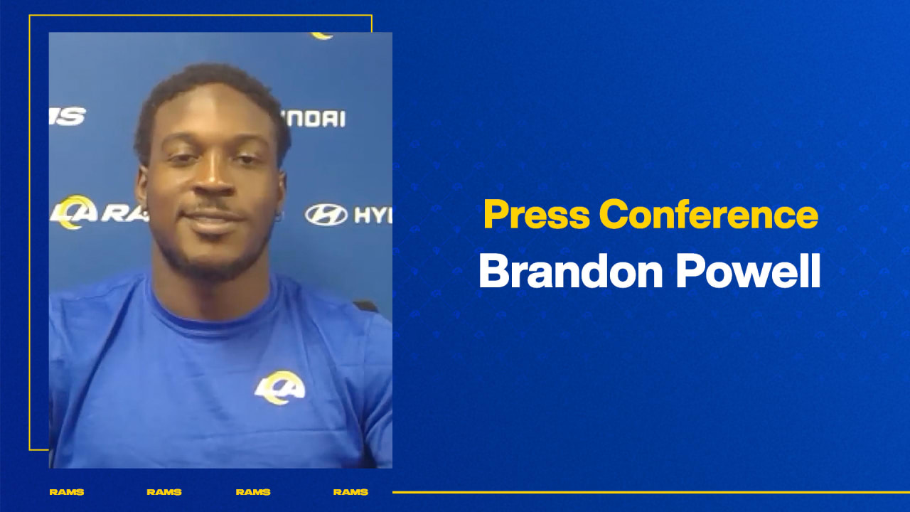 Rams wide receiver Brandon Powell talks production from Rams run game ...