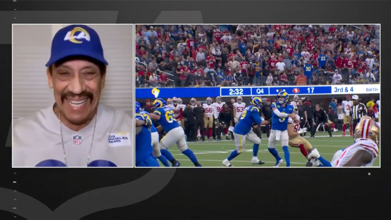 Danny Trejo gives his NFC Championship predictions & recalls going to ...