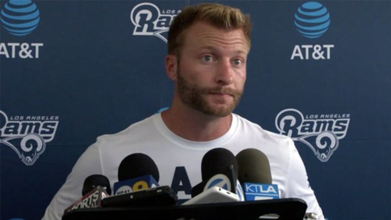 Sean McVay Day 4 Training Camp Press Conference