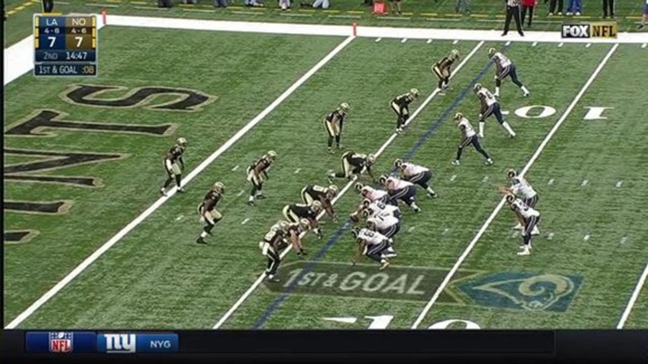 Jared Goff finds Kenny Britt for a 6-yard touchdown catch