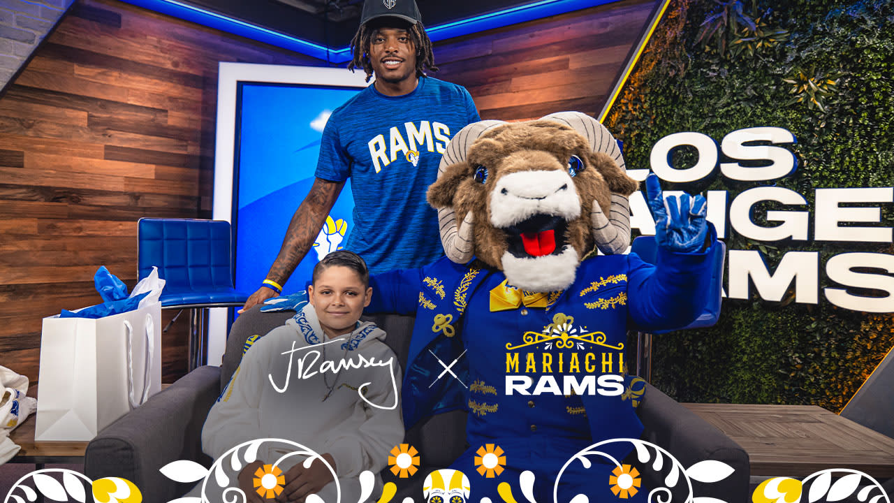 EXCLUSIVE PHOTOS: Jalen Ramsey surprises Mariachi Rams with custom ...