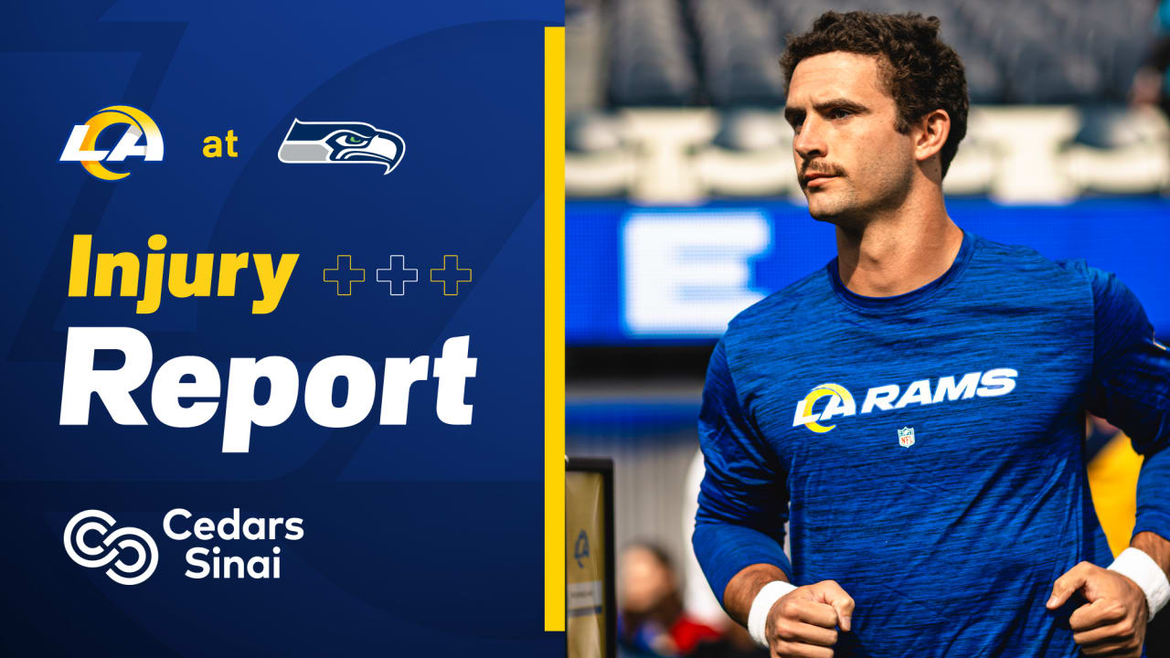 Injury Report 9/8: Rams quarterback Stetson Bennett, wide receiver ...