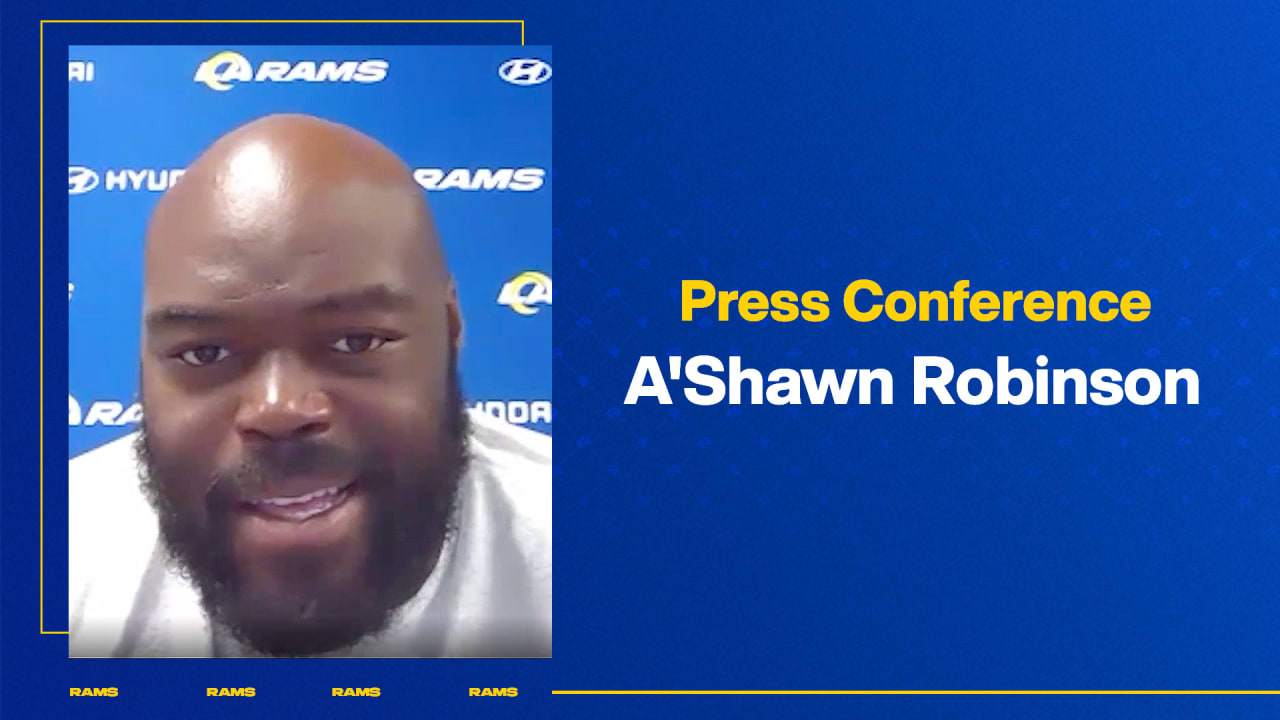 Defensive tackle A'Shawn Robinson talks Rams defense's performance vs ...