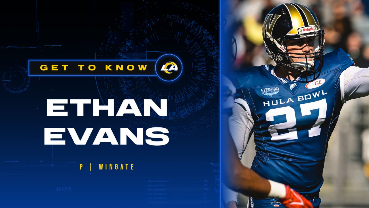 Get to know Wingate punter Ethan Evans | Pick 223
