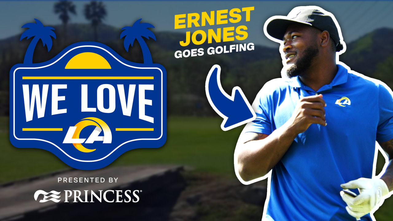 Ernest Jones - We Love LA Ep. 2 | Going golfing with Los Angeles Rams ...