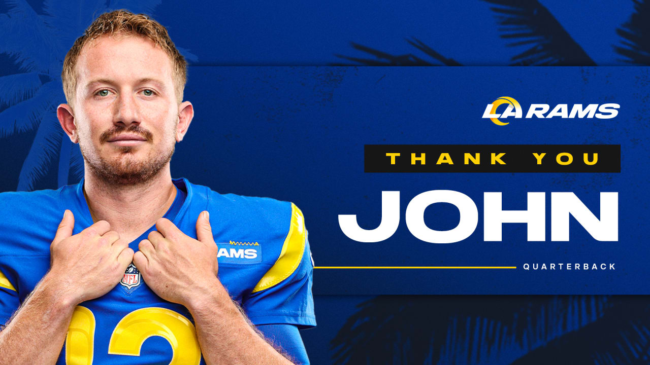 2023 NFL Free Agency: Former Rams quarterback John Wolford signs with Bucs