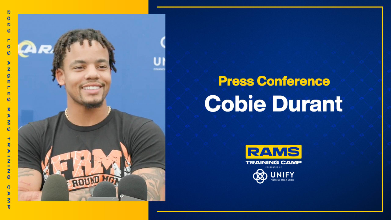 Rams defensive back Cobie Durant on learning "star" position on defense ...