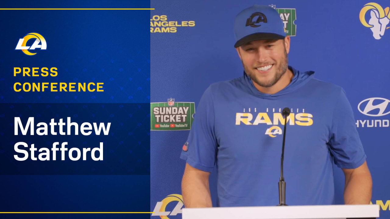 Rams quarterback Matthew Stafford on preparation for Week 3 vs. Bengals ...