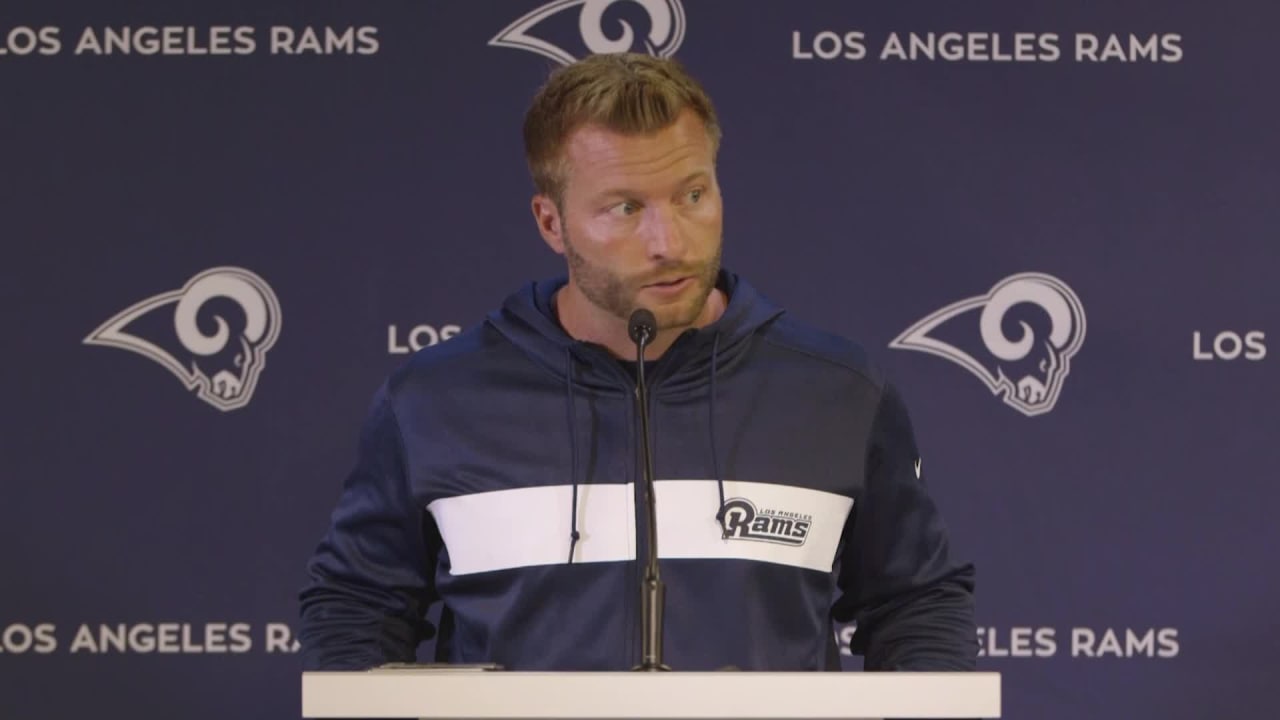 McVay: "We expect a lot better overall" following preseason game at Raiders