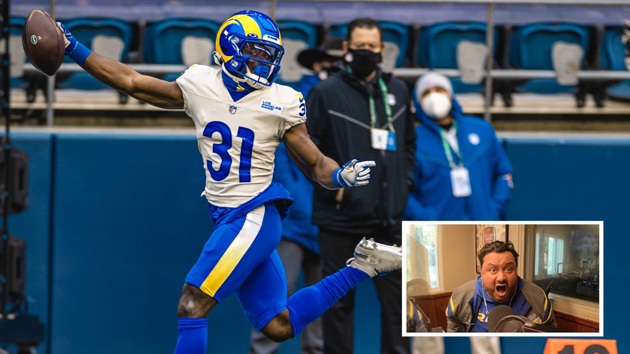 Darious Williams' pick-six vs. Seahawks | Radio Call of the Game