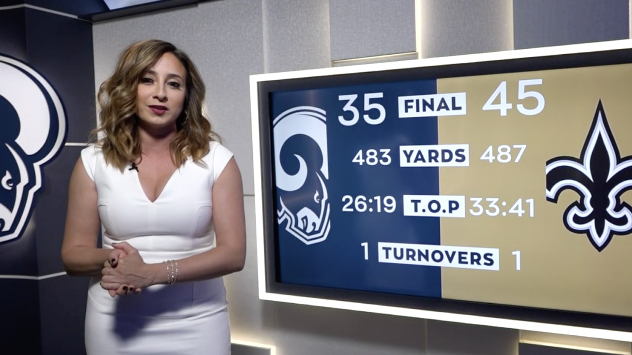 Postgame Report: Rams vs. Saints