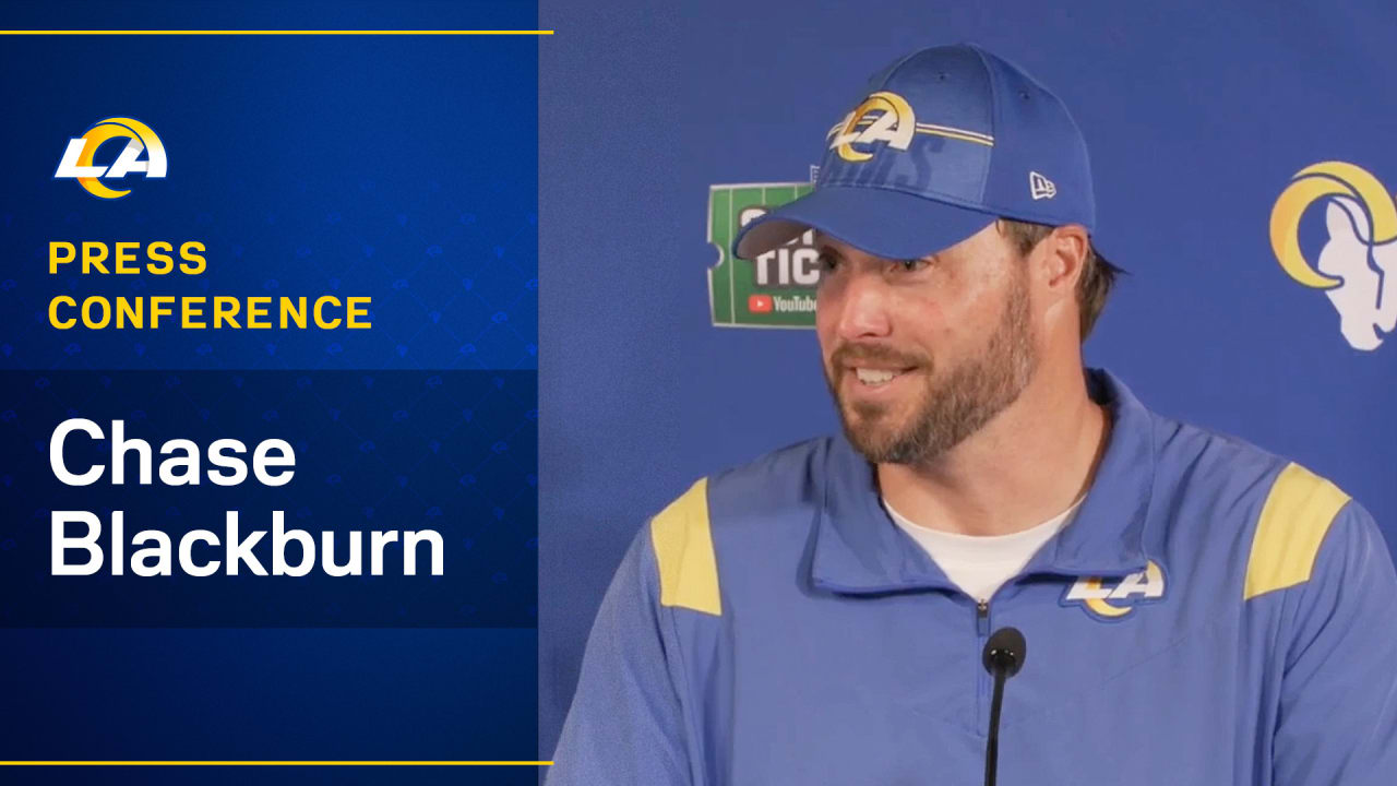 Special Teams Coordinator Chase Blackburn on Rams signing kicker Brett ...