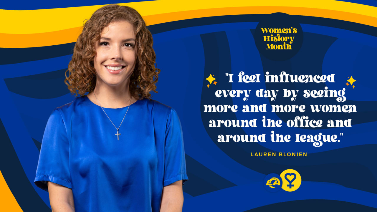 'I feel influenced everyday by seeing more and more women around the ...