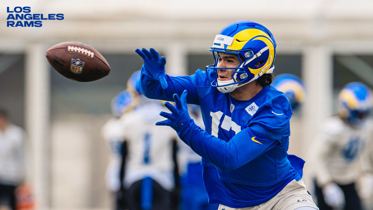 Los Angeles Rams rookie wide receiver Puka Nacua standing out in OTAs
