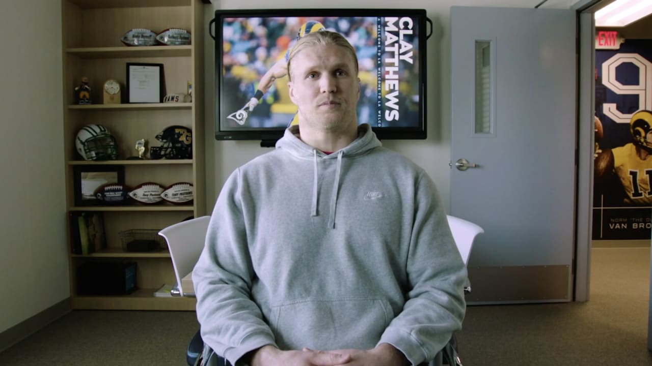 Clay Matthews is officially a Ram