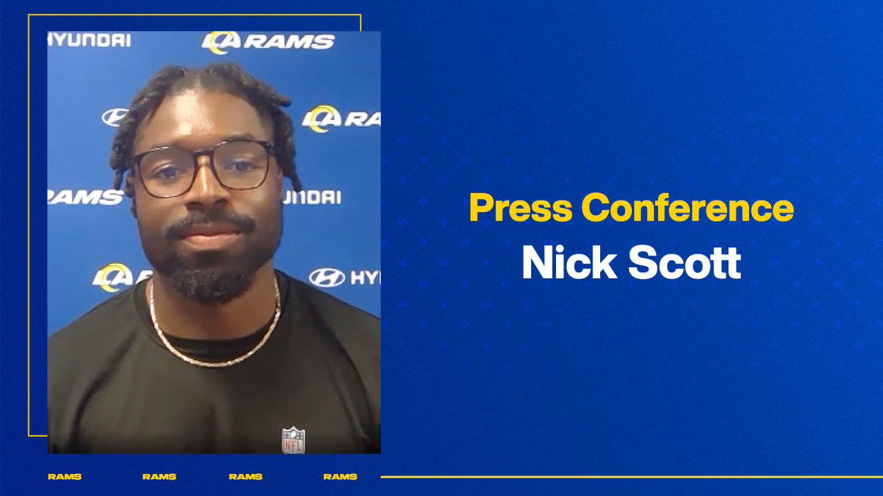 Safety Nick Scott on Rams' redzone defense vs. Chiefs, quarterback ...