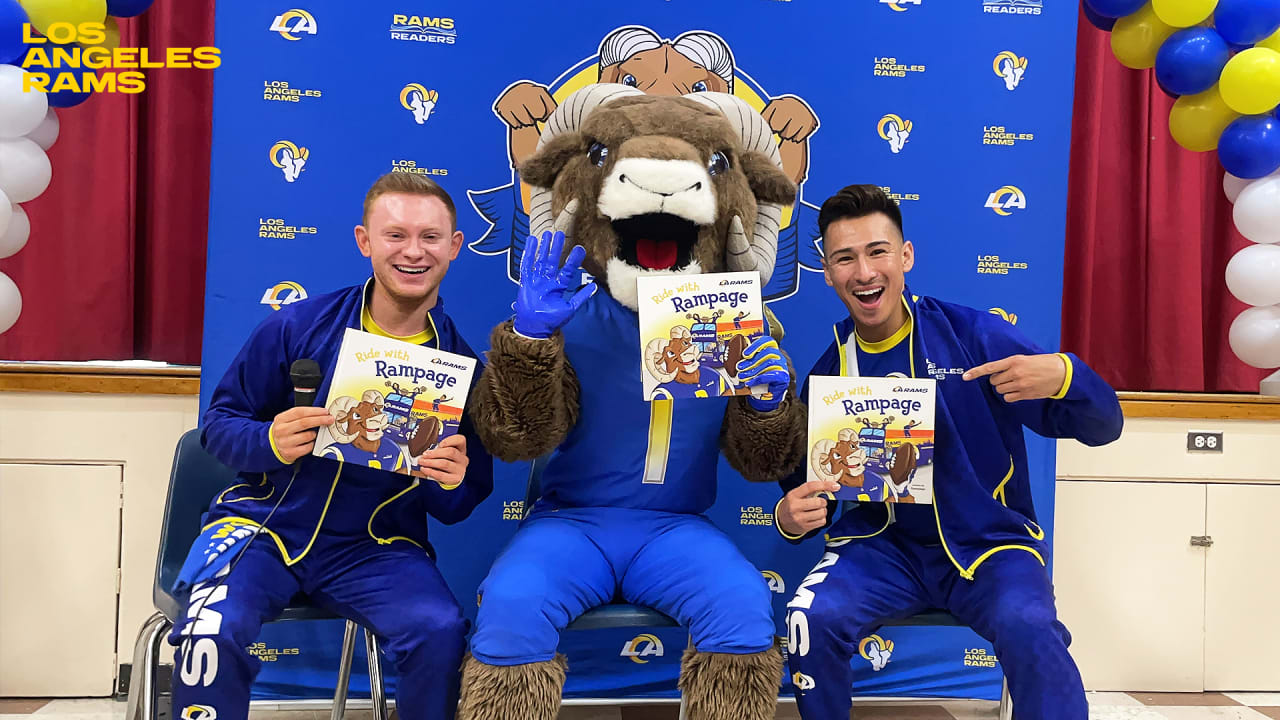 Los Angeles Rams Community | Rams kick off literacy program and host ...
