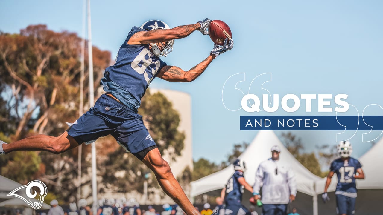 Rams.com Quotes & Notes 8/22 | Rams ON DEMAND