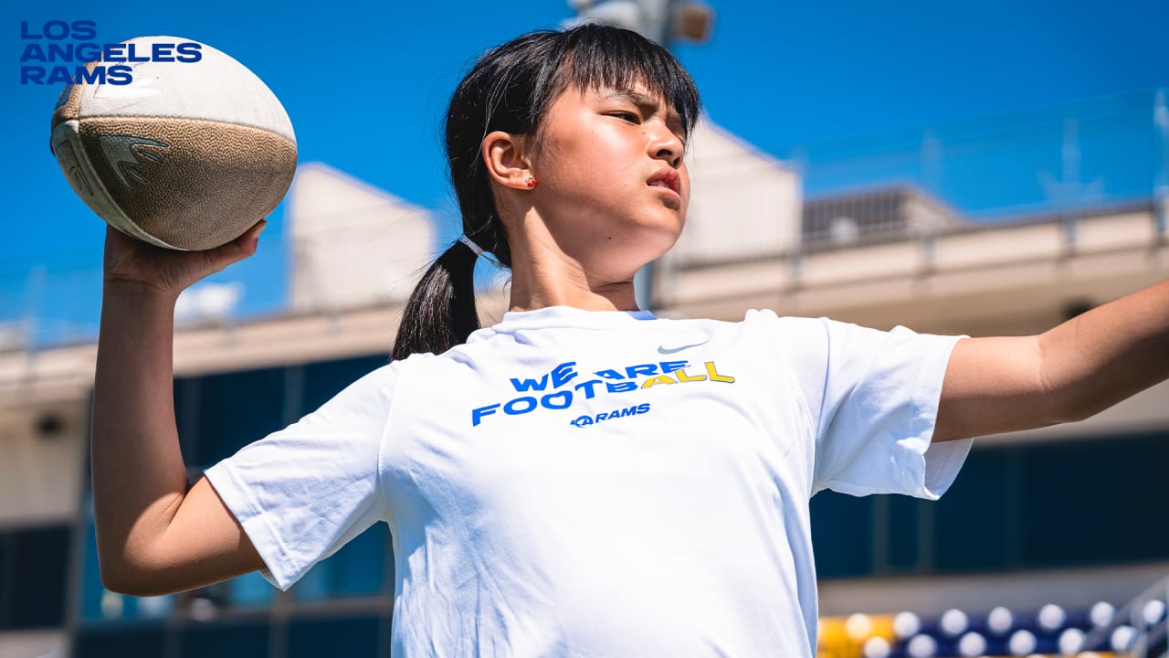 COMMUNITY PHOTOS: Rams & Nike host girls flag football clinics across ...