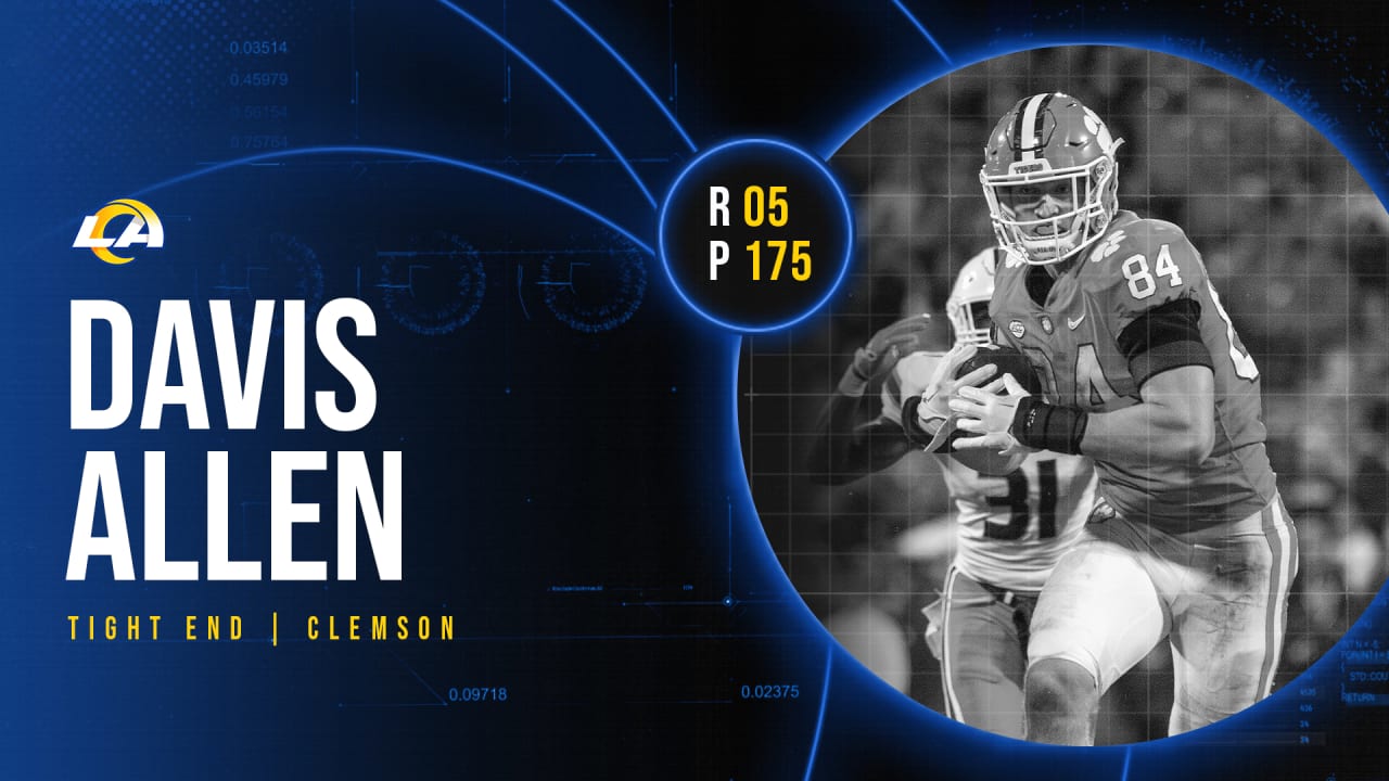 PHOTOS: Meet new Rams TE Davis Allen | 2023 NFL Draft
