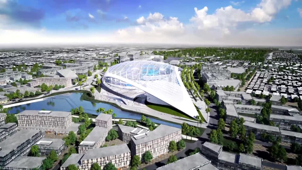 La Rams New Stadium Design