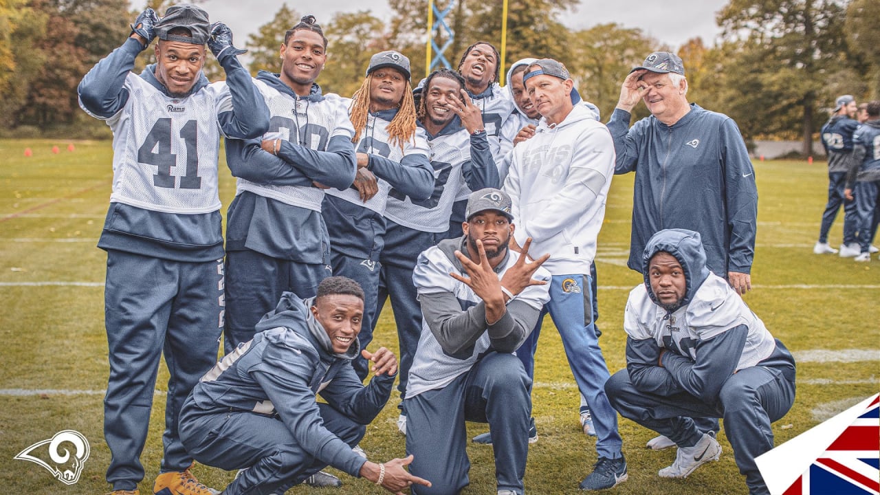 PHOTOS: Rams practice in London