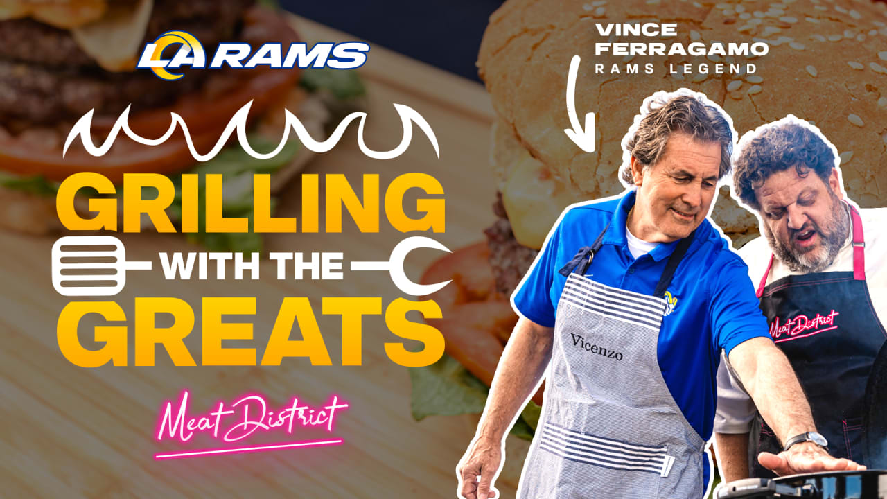 Los Angeles Rams Grilling with the Greats Episode 2 - The secret sauce ...