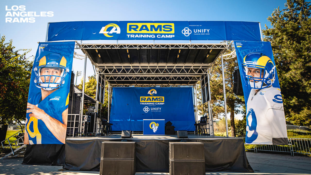 PHOTOS: First look at Rams Training Camp set up at UC Irvine