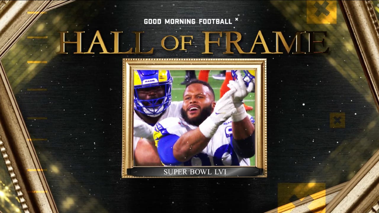 Super Bowl LVI: Good Morning Football selects Aaron Donald "Ring Me ...