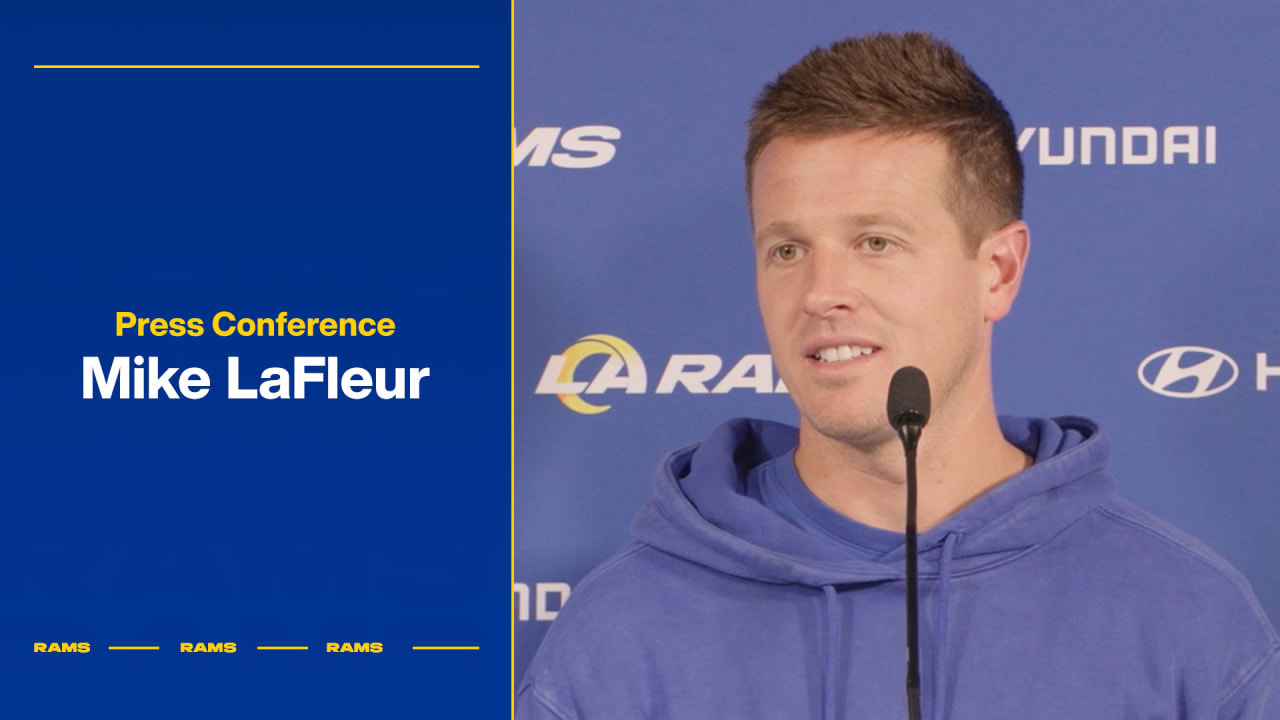 Rams offensive coordinator Mike LaFleur talks takeaways from Raiders ...