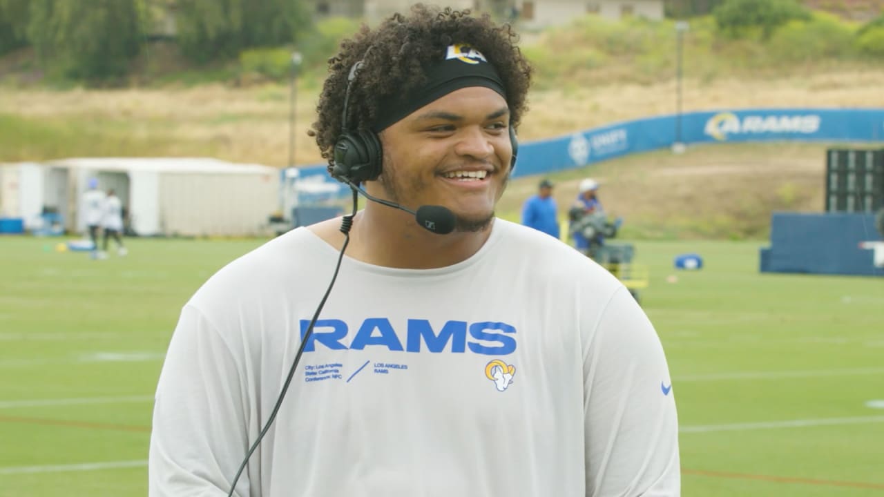 Los Angeles Rams guard Steve Avila talks transition from Texas to LA ...