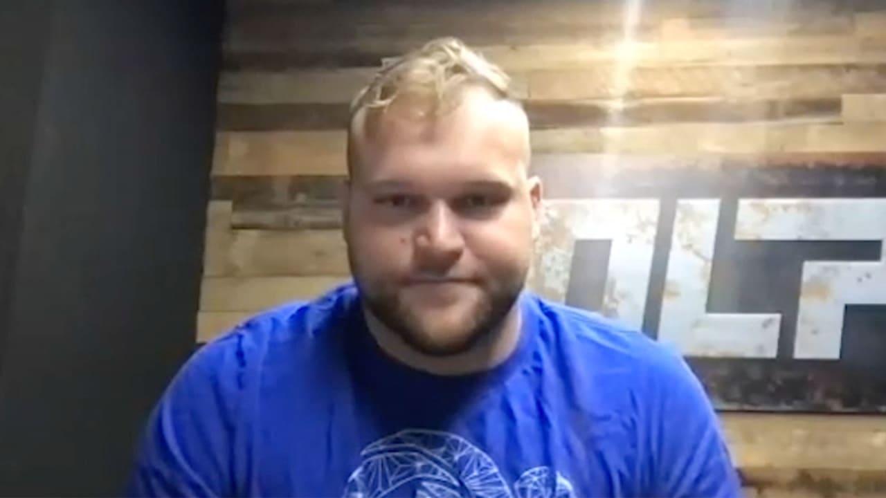 Offensive lineman Brian Allen on re-signing with Rams, having stability ...