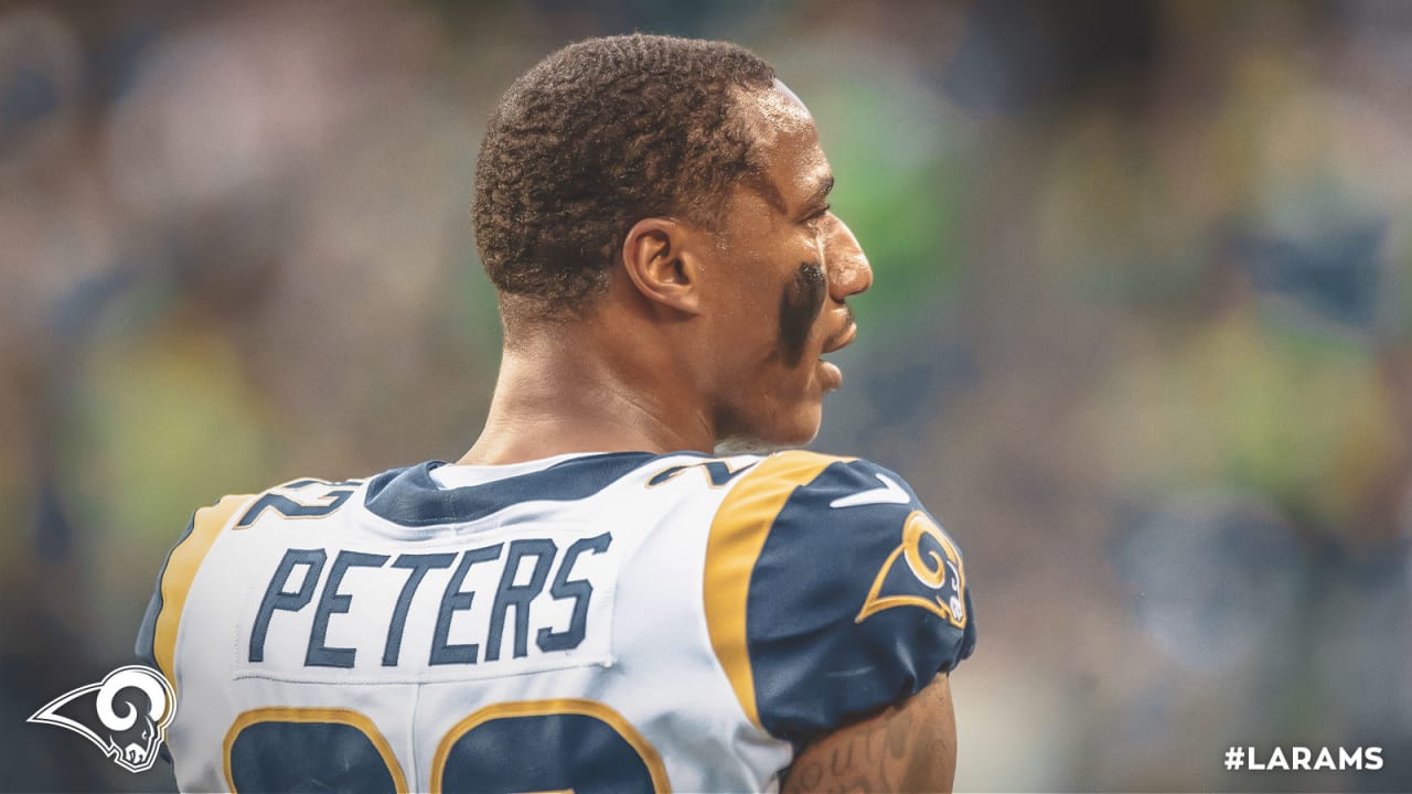 Rams trade CB Marcus Peters to Ravens for LB Kenny Young