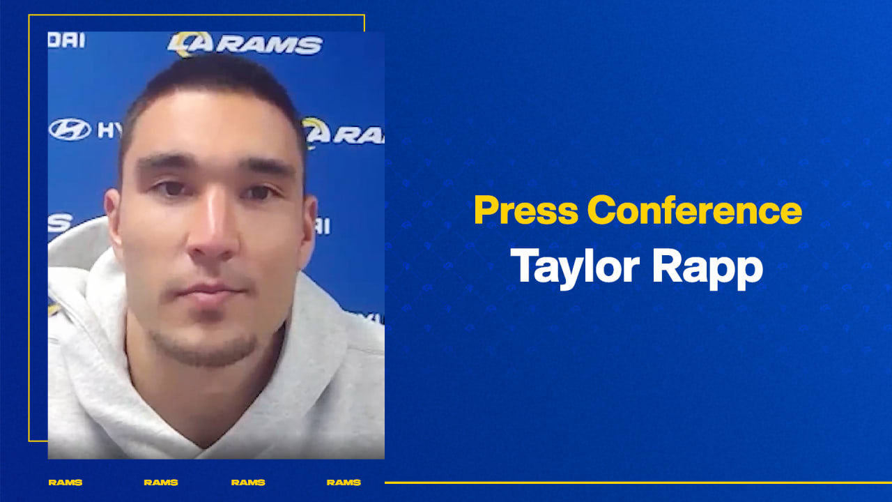 Rams safety Taylor Rapp talks interception vs. Raiders, impact of Week ...